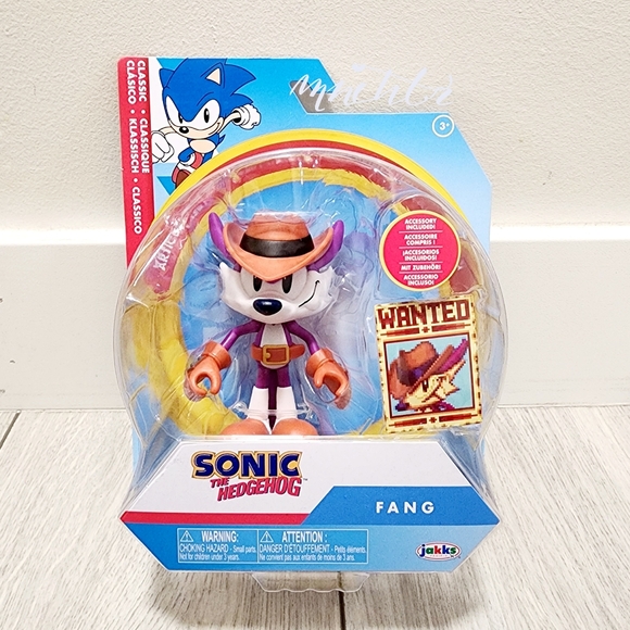 Jaaks Pacific | Toys | Sonic The Hedgehog Fang Action Figure | Poshmark